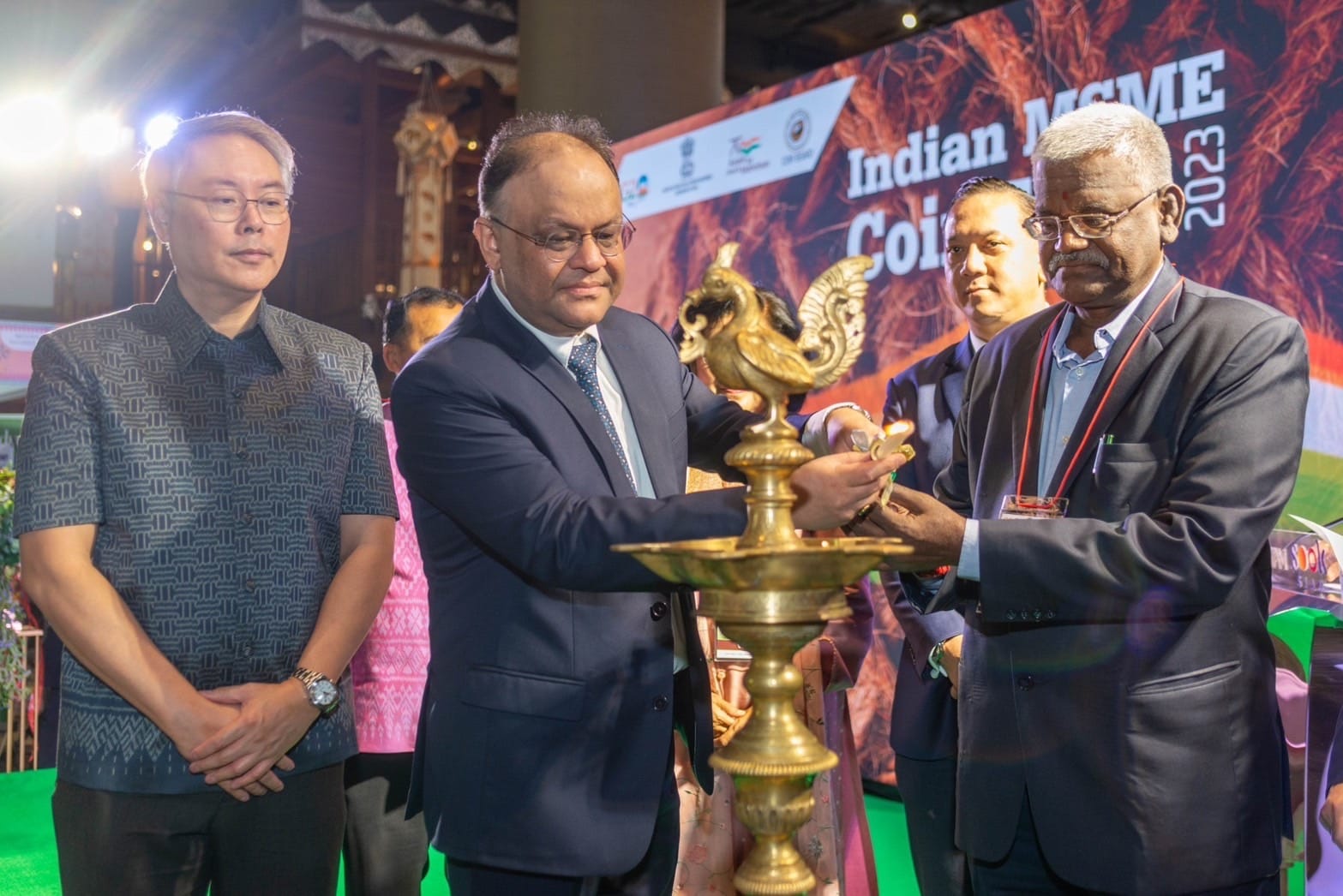 Inauguration Of Indian Msme Coir Expo 2023 By H E Mr Nagesh Singh
